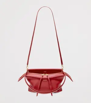 Loewe Small Leather Whisker Shoulder Bag - Red