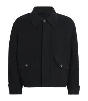 Séfr Wool Relaxed Jacket - Black
