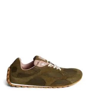 Bottega Veneta Suede Orbit Flash Sneakers
