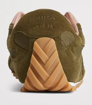 Bottega Veneta Suede Orbit Flash Sneakers