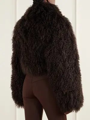 Cordova Nozawa Shearling Ski Jacket - Brown