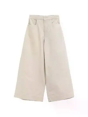LAUREN MANOOGIAN Sweep Wide-leg Elasticated-waist Trousers