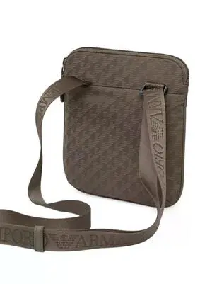 Emporio Armani Logo-monogram Messenger Bag