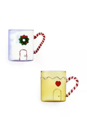 ICHENDORF MILANO Candy Cane-handle Mugs