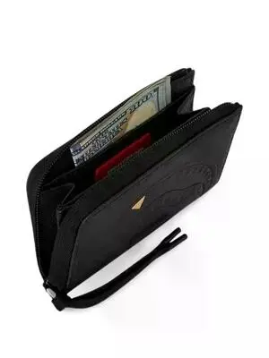 SPRAYGROUND Blacked Out Embossed-tooth Wallet