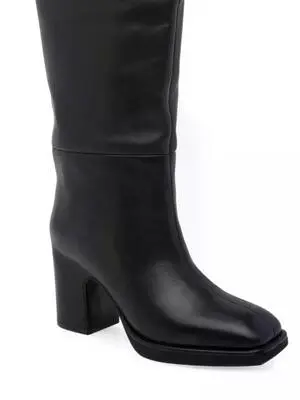 PALOMA BARCELO Ophelia Square-toe Block-heel Boots