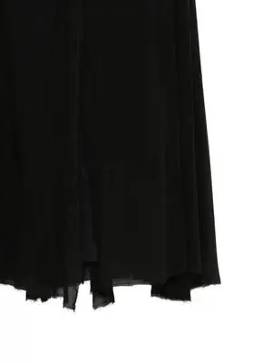 Kristensen Du Nord Raw-edge Flared Skirt