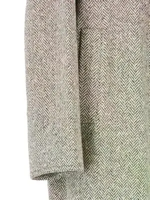 Dusan Oversized Herringbone Coat