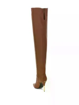 Valentino Garavani Deboot Over-the-knee Calfskin Boots 105mm
