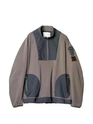 YOSHIOKUBO Ghost Truck Panelled Sweatshirt - Green