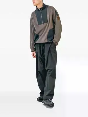 YOSHIOKUBO Ghost Truck Panelled Sweatshirt - Green