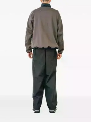 YOSHIOKUBO Ghost Truck Panelled Sweatshirt - Green