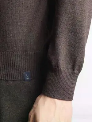 FAY Roll-neck Wool Sweater