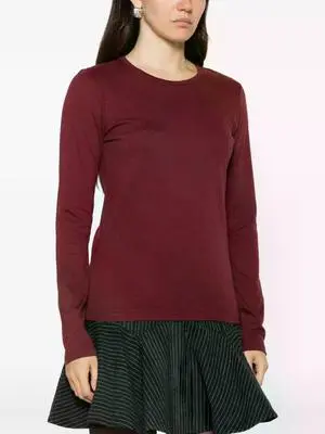 Majestic Filatures Long-sleeve Cotton-blend T-shirt