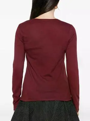 Majestic Filatures Long-sleeve Cotton-blend T-shirt