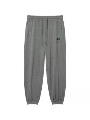 FINGERCROXX Logo-patch Track Pants - Grey