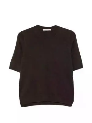 Kristensen Du Nord Short-sleeve Sweater - Brown