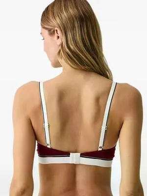 Emporio Armani Logo-underband Triangle Bra