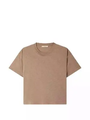 SESSUN Too Crew-neck Short-sleeve T-shirt - Brown