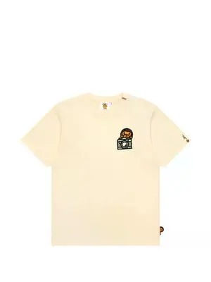 A BATHING APE Baby Milo Graphic-print T-shirt - Neutrals