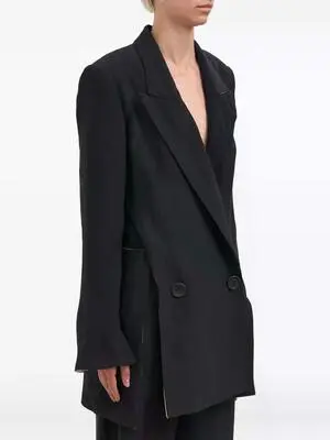 ALESSANDRA MARCHI Double-breasted Asymmetric Jacket