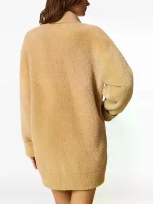 TWINSET Doubled Wool Blend Cloth Caban Coat