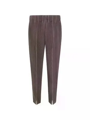 Issey Miyake Plissé-effect Tailored Trousers