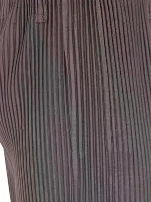 Issey Miyake Plissé-effect Tailored Trousers
