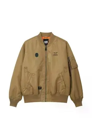 FINGERCROXX Logo-print Bomber Jacket