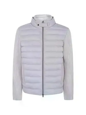 Herno Padded Ribbed-knit Jacket