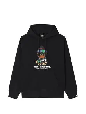 FINGERCROXX Mini Bigfoot Graphic-print Hoodie - Black