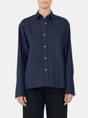 CALLAS MILANO Billie Scarf Back Shirt Navycombo