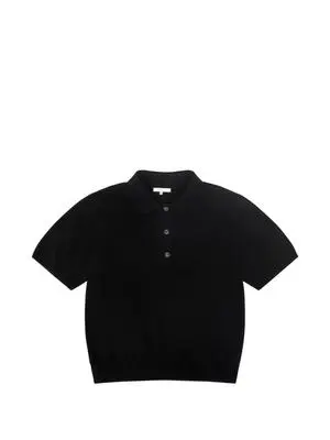 ENTIRE STUDIOS Short-sleeve Polo Shirt - Black