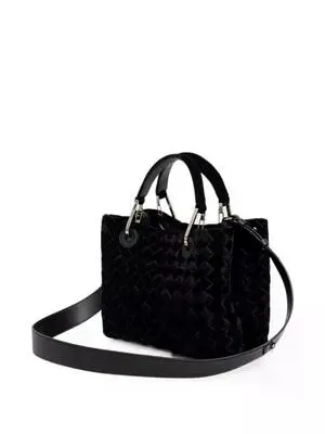 Emporio Armani Woven-effect Tote Bag