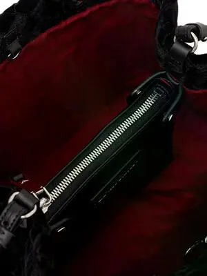 Emporio Armani Woven-effect Tote Bag