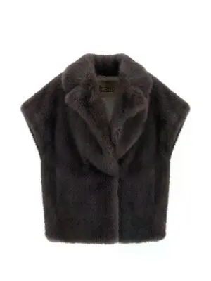 Herno Lapel-collar Faux-fur Vest