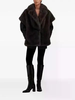 Herno Lapel-collar Faux-fur Vest