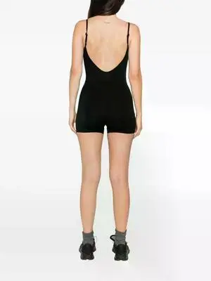 Sporty & Rich Logo-print Playsuit
