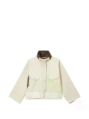 MUSIUM DIV. Quilted-panel Jacket - Neutrals