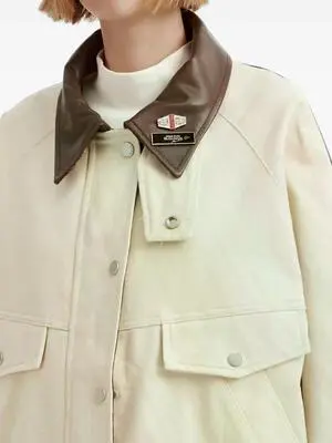 MUSIUM DIV. Quilted-panel Jacket