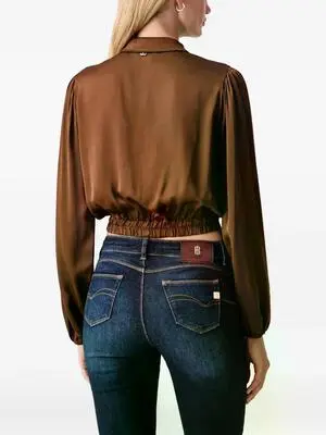 FRACOMINA Cropped Long-sleeve Shirt