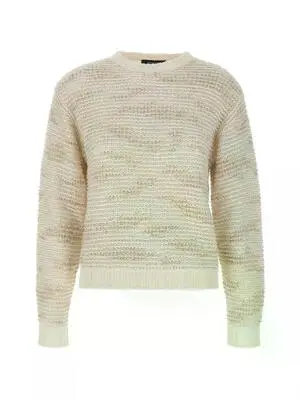 Fabiana Filippi Sequin-embellished Cable-knit Sweater - Neutrals