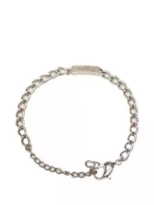 Dior 20th Century Brass Logo Chain Link Bracelet Costume Bracelet