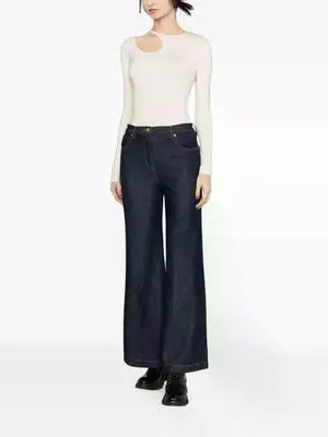 Aspesi Wide-leg Jeans