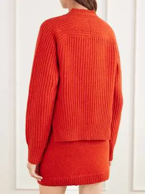 Tove Eilis Ribbed-knit Wool Sweater