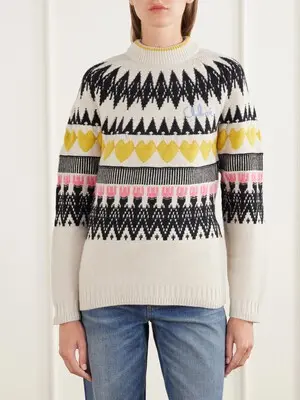 Chloé Fair Isle Wool Sweater