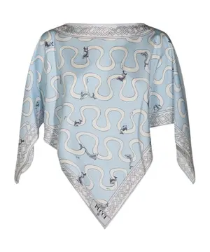 Emilio Pucci Printed Handkerchief-hem Top
