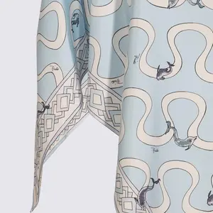 Emilio Pucci Printed Handkerchief-hem Top