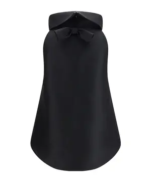 Balenciaga Bow Back High Neck Top