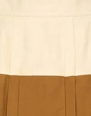 Tory Burch Color-block Pleated Skirt